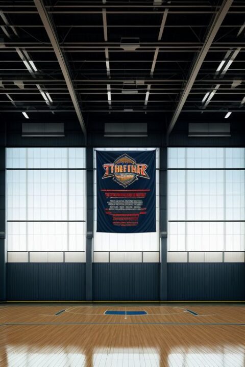 Rafter Banners | Custom Hanging Banners for Arenas & Venues ...